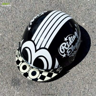 OOHAMA大眼睛3C摩托机车复古头盔