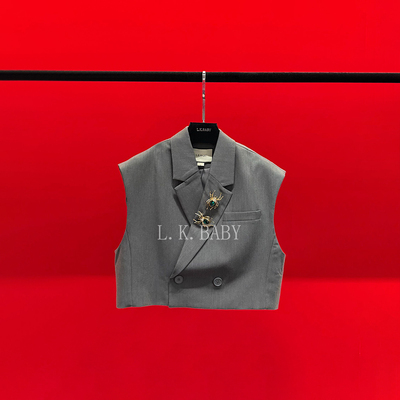【L.K.BABY】法式高定气质名媛西装马甲外套668