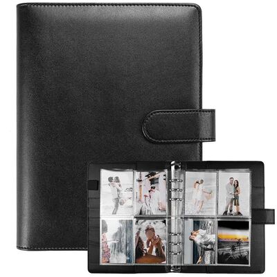 A5 Notebook Photocard Binder with 4 Pockets Sleeves 6 Ring P
