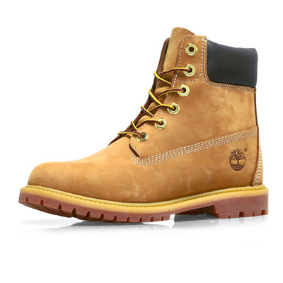 Timberland添柏岚女鞋踢不烂户外工装靴防水登山靴大黄靴10361