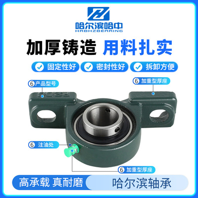 铸钢外球面带座轴承UCP212 213 214 215 216 217 218 219 固定座