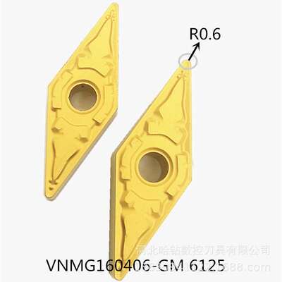 菱形数控车刀 刀片VNMG160406-GM VNMG160408-GM刀粒55度合金刀片