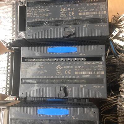 《议价》IC200MDL750C/D/E模块拆机模块包好一起14个