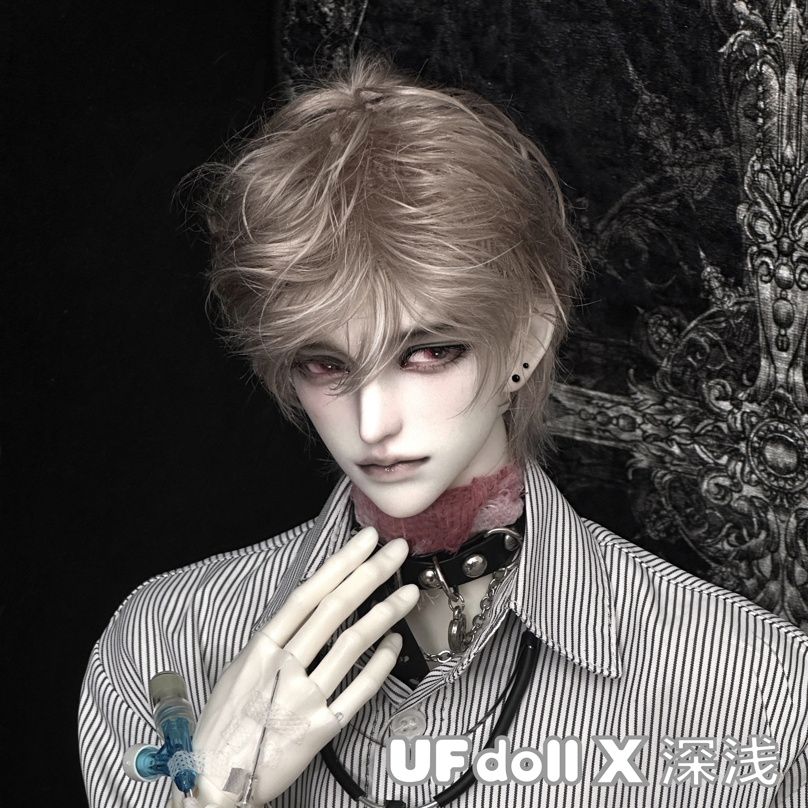 预定 UFdollx深浅 75叔叔2.0 云 叔叔单头裸娃BJD球形关节叔叔体