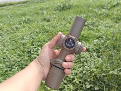 高品复刻AMG LPVO支架陶瓷高清透光抗震防水无功能摆件 弹弓备件