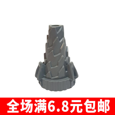 兼容国产64713 积木配件零件螺旋钻大钻头锥锯齿状-矿工钻圆头