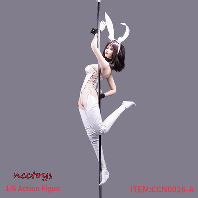 现货 ncctoys CCN6026 1/6 模块化兔女郎 女兵人 兔女郎制服 胶衣