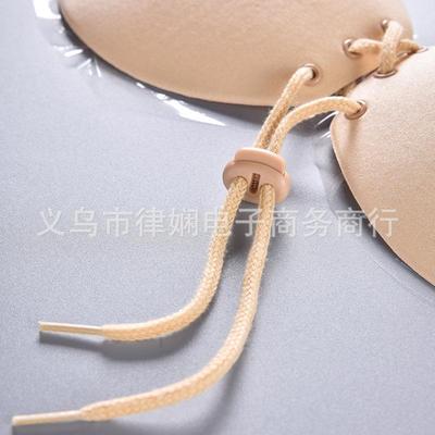 stickers nipple underwear breathable ring steel no push-up