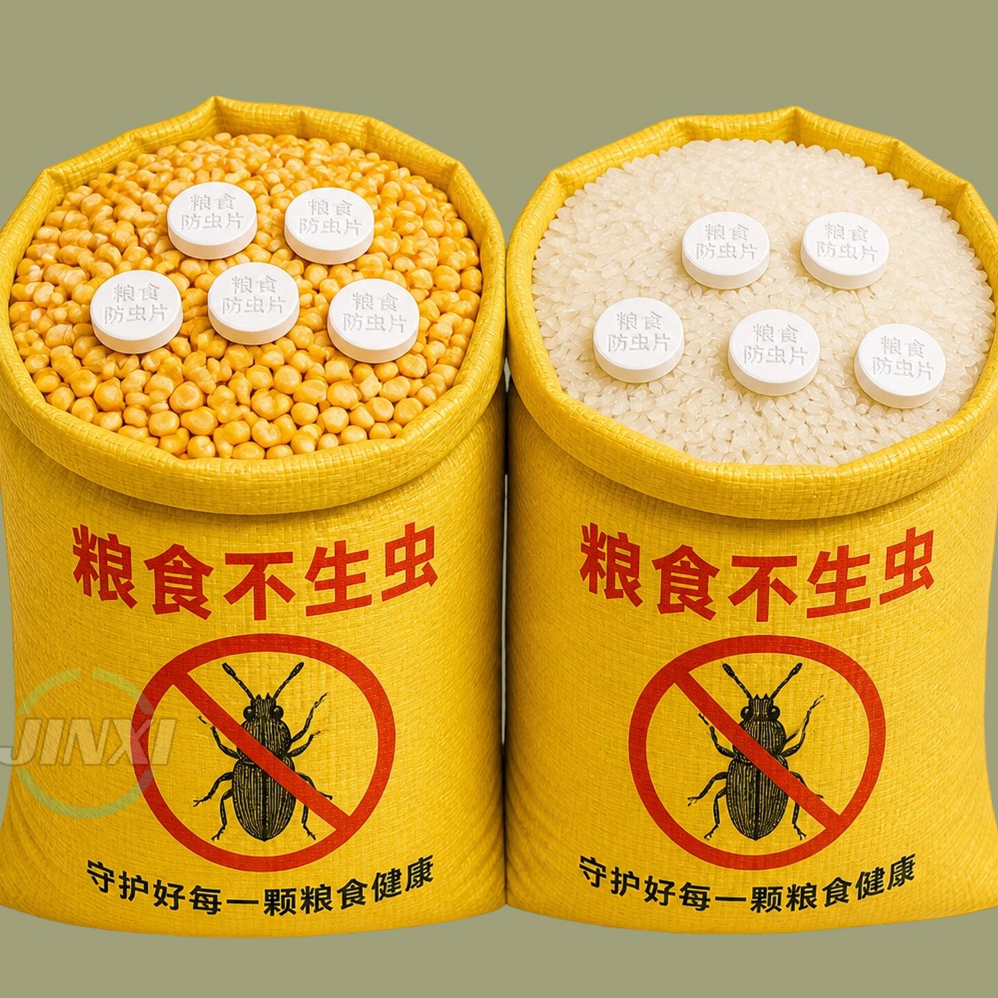 粮食储存防米虫专用小麦玉米稻谷粮仓米面大米神器防霉防蛀片