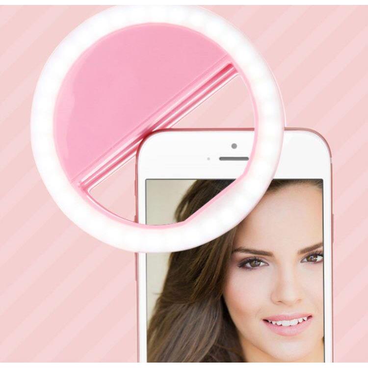 Beauty Selfie LED Ring Flash Light For Mobile Phone 包邮