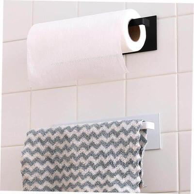 Paper Towel holder non-perforating kitchen paper hanger roll