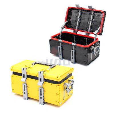 MOC High-Tech Small Transport Case Bricks Liftarm Gear Pin