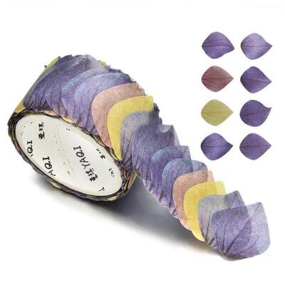 200PCS/Roll Sticker Adorable Flower DIY Scrapbook Petals
