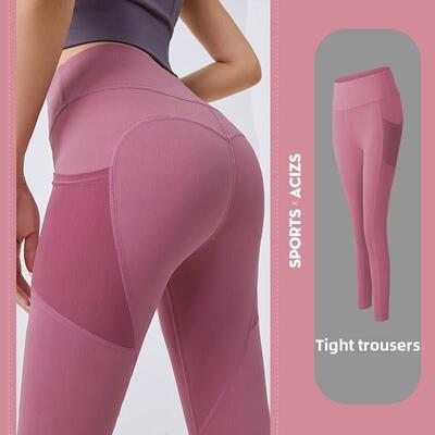 Yoga Pants Women Pocket Plus Size Leggings Sport Girl Gym