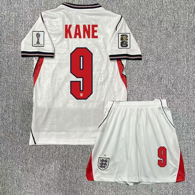 2026-27 England Kids kits Kane Bellingham Soccer Jersey