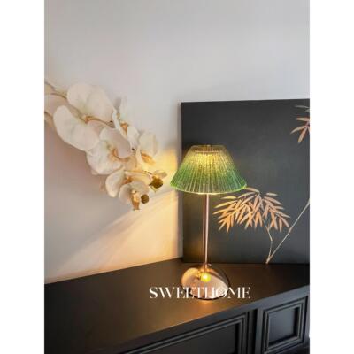 SweetHome * 绿意覆古触摸充电小夜灯床头灯卧室调光调色气氛灯