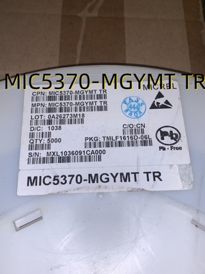 MIC5370-MGYMT TR  10+ MLF6  原装现货