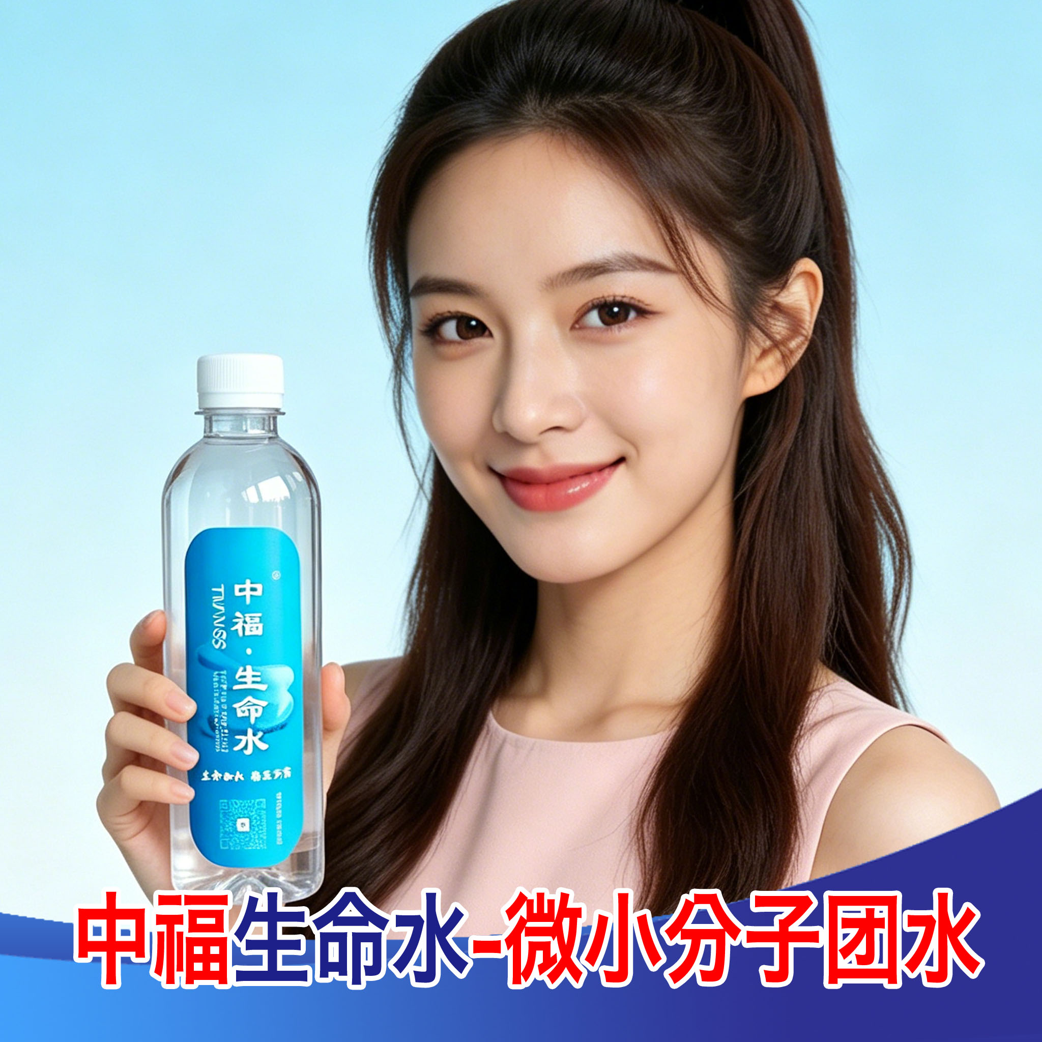 中福生命水微小分子团水饮用纯净水小瓶装(补水养颜+解酒+养生)