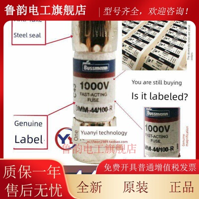 BUSS FUSE万用表保险丝管DMM-11AR/11A DMM-44/100-R/440MA 1000V