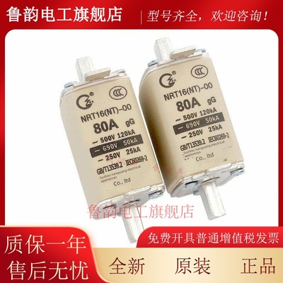 南光熔断器 NRT16(NT)-00 500V 40A 50A 63A 80A 100A 125A 160A