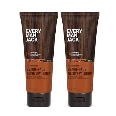 Every Man Jack Beard + Face Recovery Lotion - Moisturizes