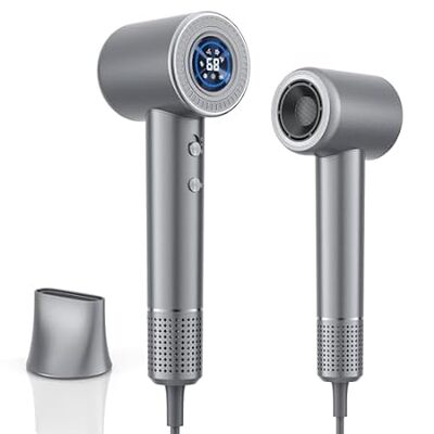 Hair Dryer - Ionic Blow Dryer with 110，000 RPM Brushless