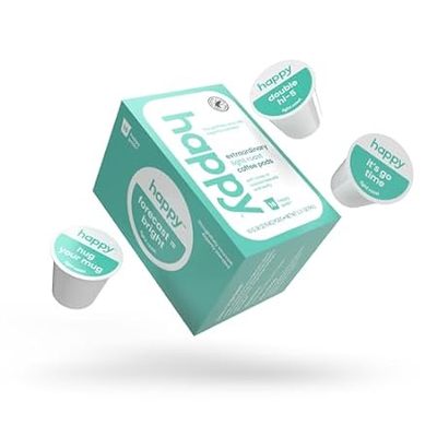 happy coffee extraordinary light roast pods 10ct with not