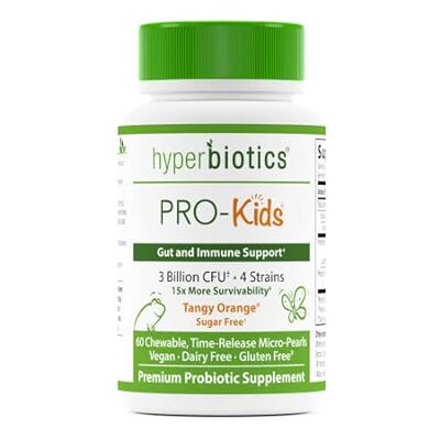 Hyperbiotics Pro Kids Probiotics | Vegan Daily Digestive
