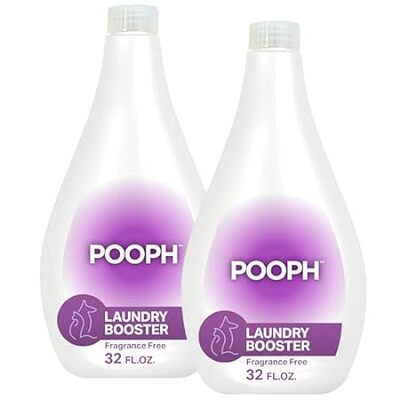 Pooph Laundry Additive， 32oz， 2-Pack (32 Loads) - Dismant
