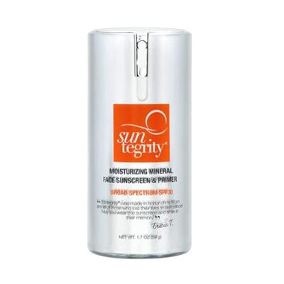Suntegrity Moisturizing Mineral Face Sunscreen and Primer