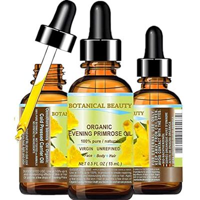 ORGANIC EVENING PRIMROSE OIL 100% Pure Natural Undiluted