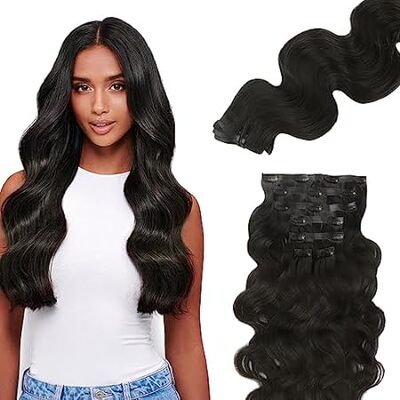 Seamless Clip in Hair Extensions Remy Human Hair Extensio