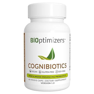 BiOptimizers Cognibiotics Probiotic Brain Supplement - He