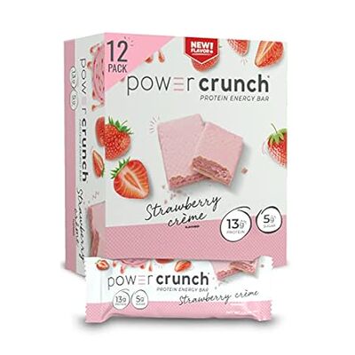 Power Crunch Protein Wafer Bars， High Protein Snacks with
