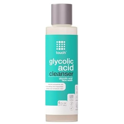 10% Glycolic Acid Face Wash - Exfoliating， Non Drying &am