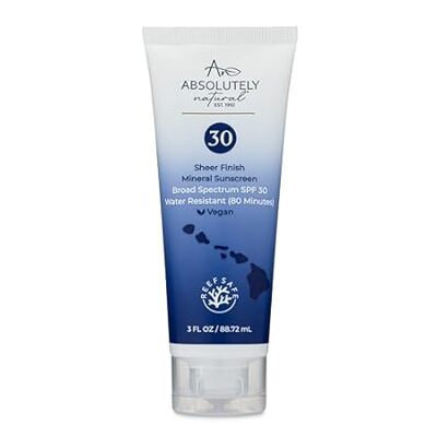 SPF 30 Mineral Sunscreen - Broad Spectrum Water Resistant