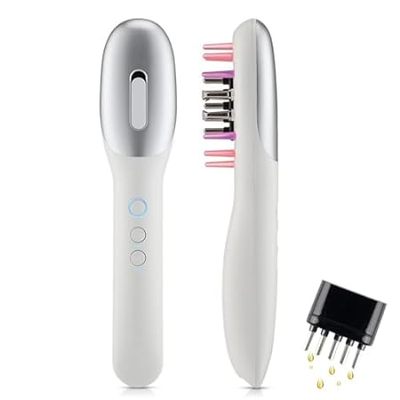 Electric Hair Oil Applicator with Red Light， 3 in 1 Scalp