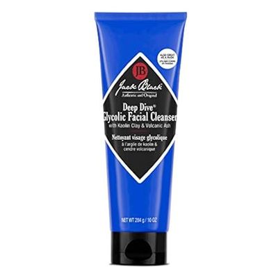 Jack Black Deep Dive Glycolic Facial Cleanser， 3， 5 and 1