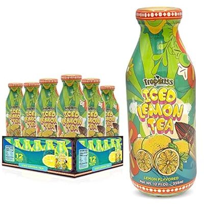 Tropikiss Lemon Iced Tea - Healthy Antioxidant Infused Re