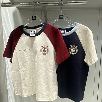 Kappa卡帕女子运动休闲短袖T恤