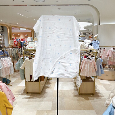 absorba爱之宝韩国代购童装26年夏季宝宝网眼透气抱被动物夏凉被