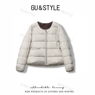 甜甜款短款新国标云感高奢90羽绒服-GG