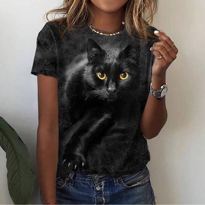 d dogs print shirt fashion female tees tops kawaii clothes