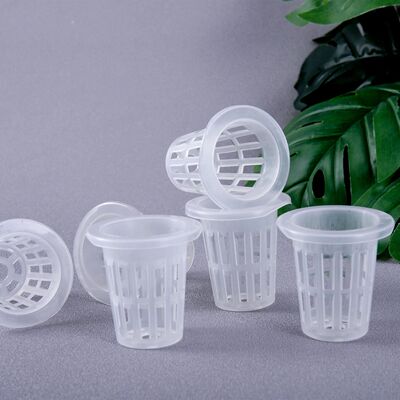 10/50pcs Hydroponic Planting Basket Plant Growing Container