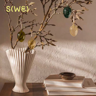 花瓶托盘陶瓷果篮果盘北欧摆件