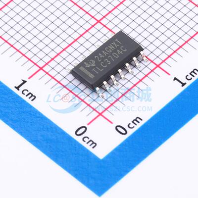 TLC3704CDR SOIC-14 全新原装 TI(德州仪器)