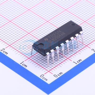 ULN2004AN TI(德州仪器) DIP-16 达林顿晶体管阵列 现货