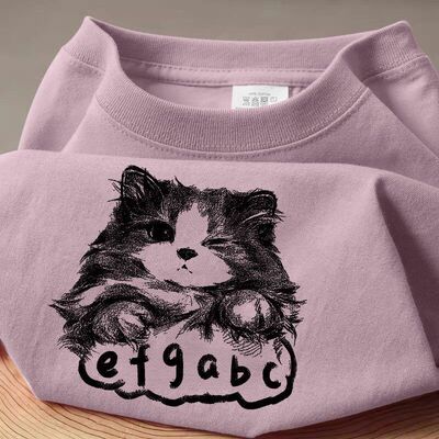 奥特莱斯~品牌折扣外贸专柜撤回百搭ins男女印花短袖t恤卡通半袖