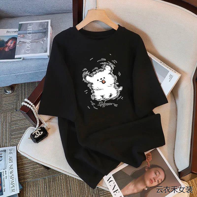 黑短袖t女026款爆款松尺计感上衣白拼接恤2新夏季纯棉宽大码设T恤