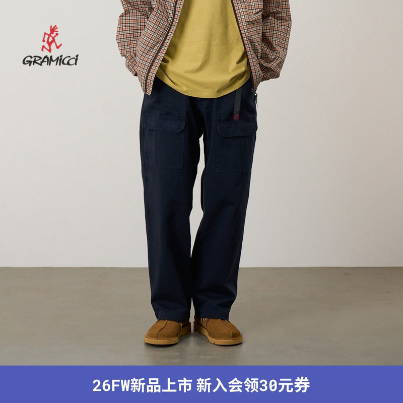 【26夏】GRAMICCI小野人男士户外攀岩休闲宽松长裤子G6SM-P084
